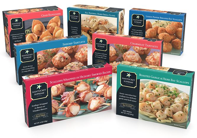 Nantucket Supreme Seafood Appetizer Packaging | Guy With Glasses