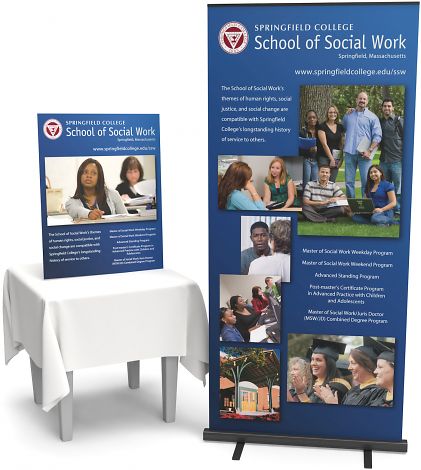 Springfield College School of Social Work Display Graphics | Guy With ...