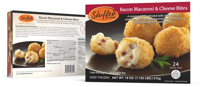 Stuffed Foods Appetizer Packaging Design | Guy With Glasses